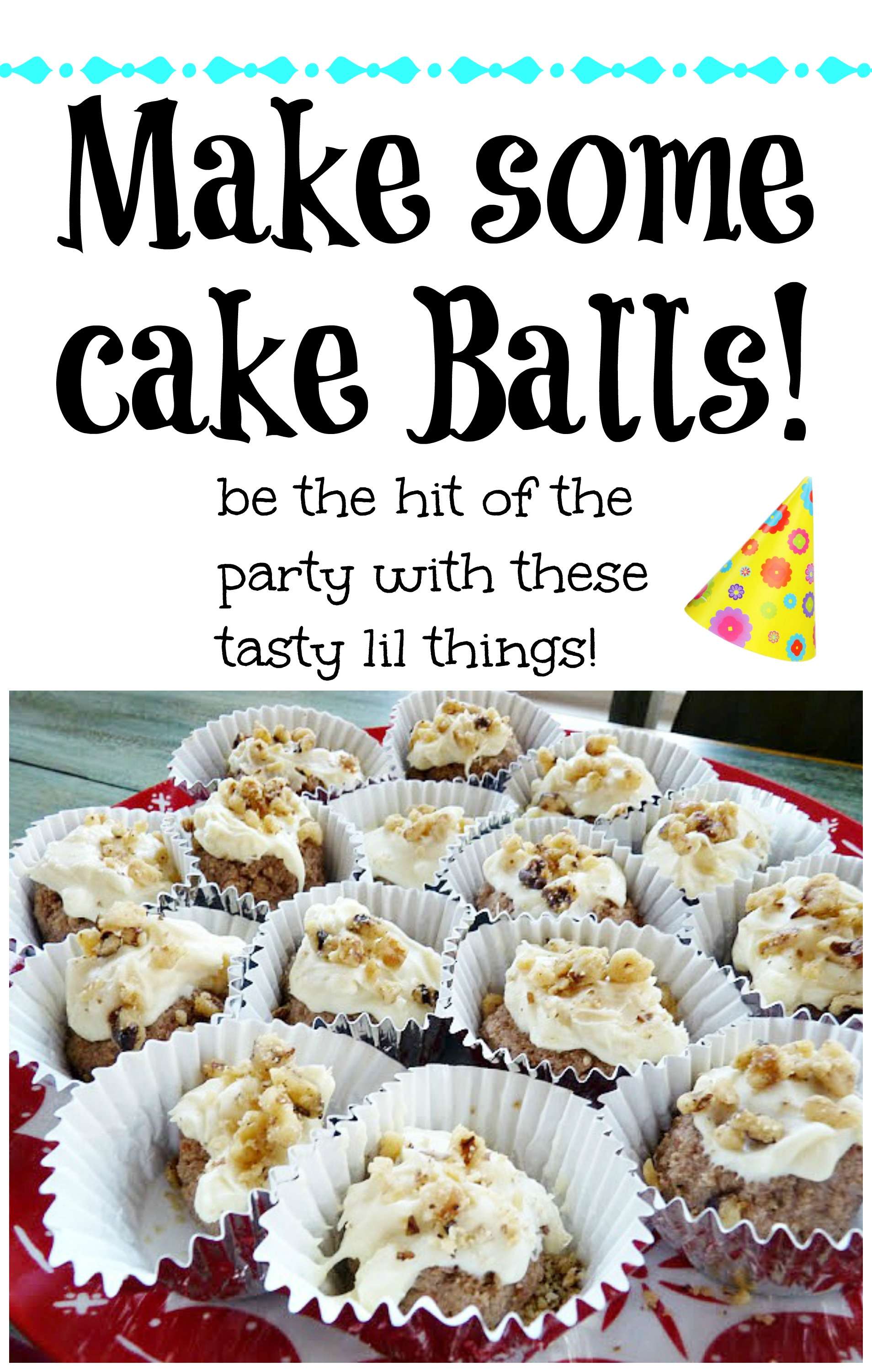 Cake ball recipe - Debbiedoos