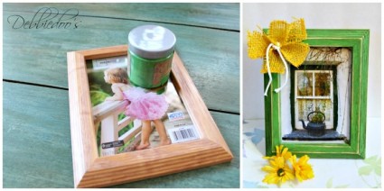 A diy picture frame makeover and a thoughtful gift idea - Debbiedoos
