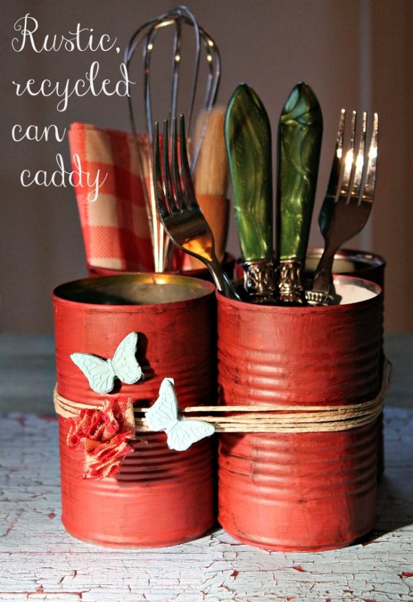 How to craft with cans - Debbiedoos