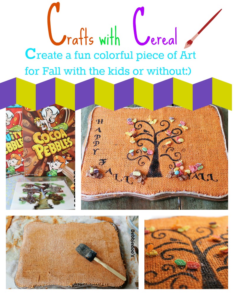 How to craft with cereal - Debbiedoos