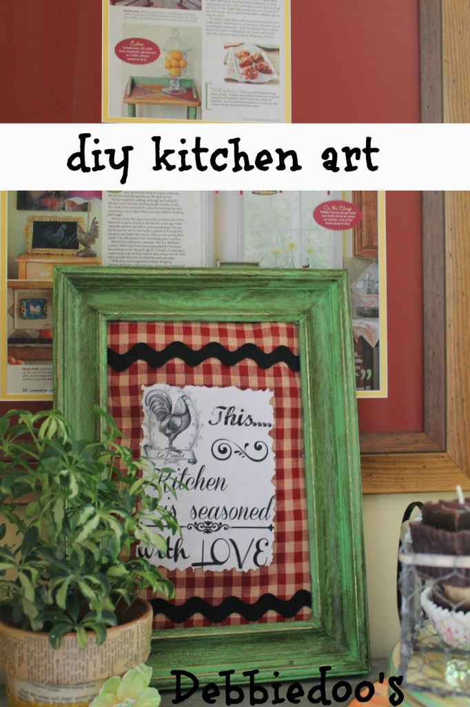 10 Easy diy Kitchen craft decor ideas - Debbiedoos