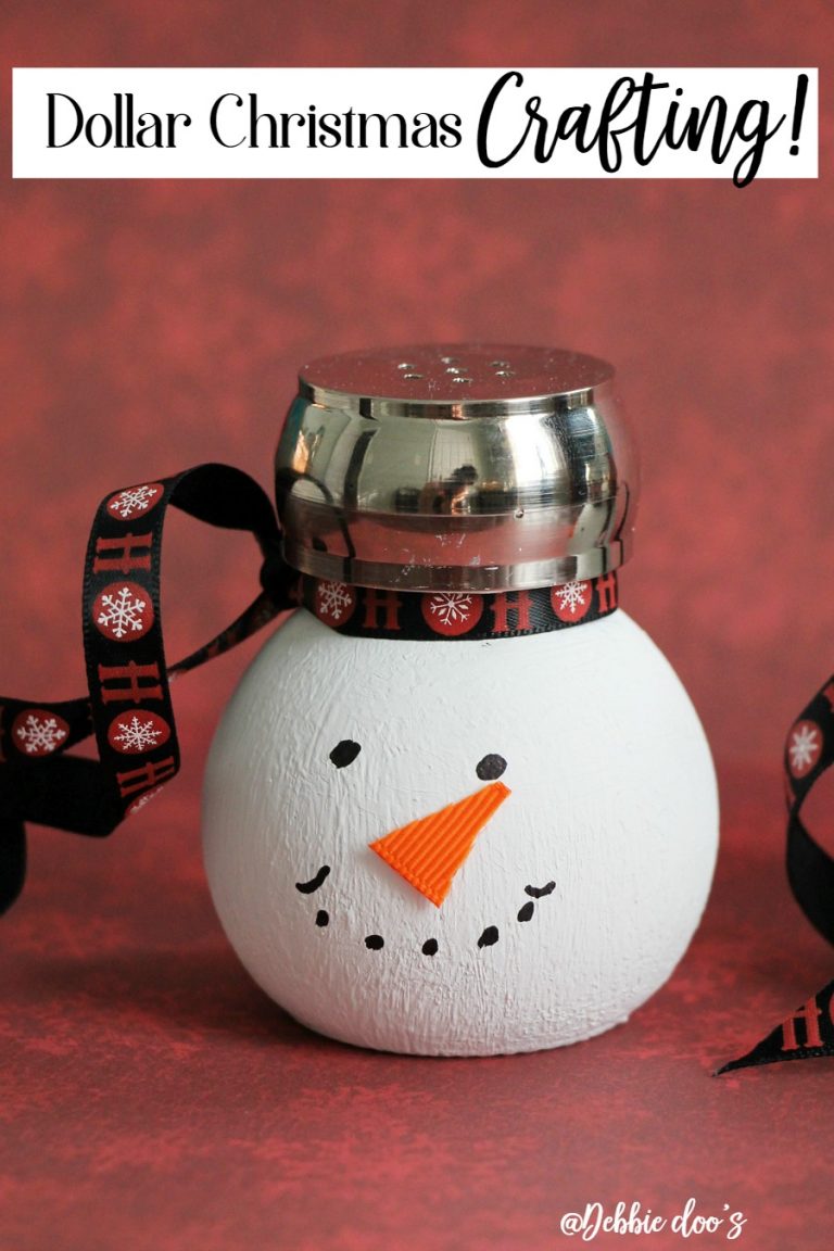 Snowmen dollar craft hostess gift idea