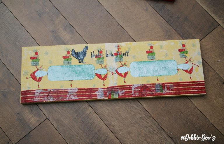 How To Mod Podge On Wood With Napkins - Debbiedoos