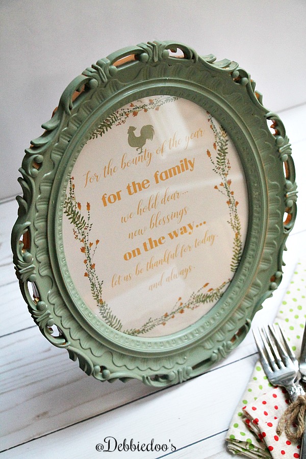 A gaudy picture frame makeover - Debbiedoos